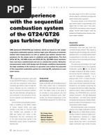 Gt24 and Gt26 Gas Turbines | PDF | Gas Turbine | Power Station