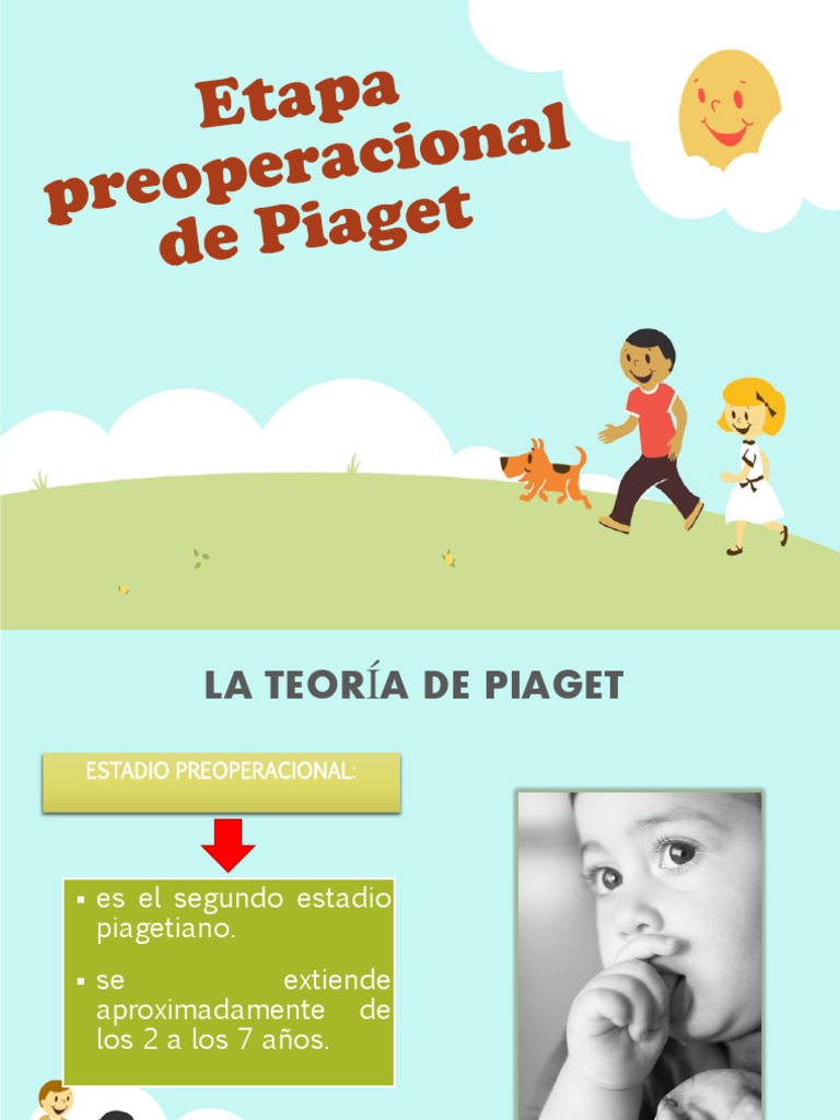 Etapa Preoperacional de Piaget | PDF