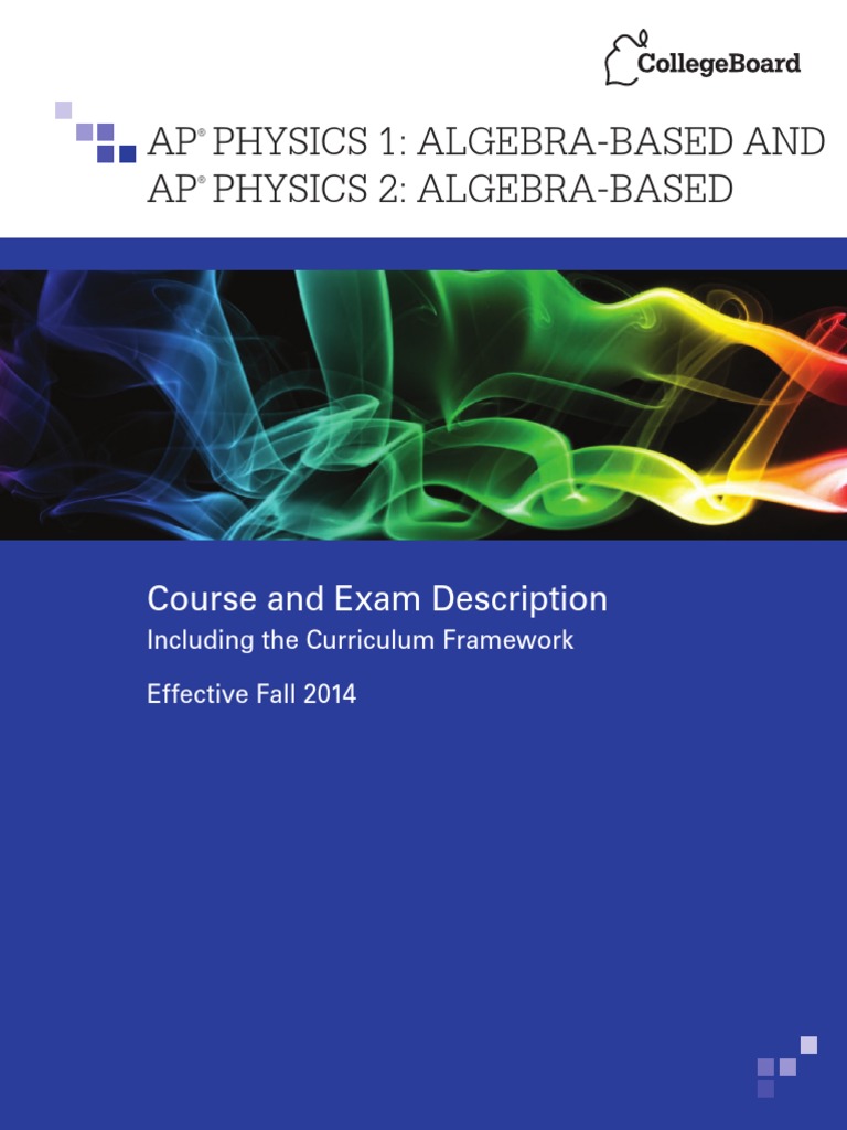 AP Physics 1 and 2 Course and Exam Description | Download Free PDF ...