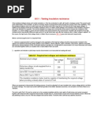 IR Value For Electrical Cable and Wiring | PDF | Insulator (Electricity ...