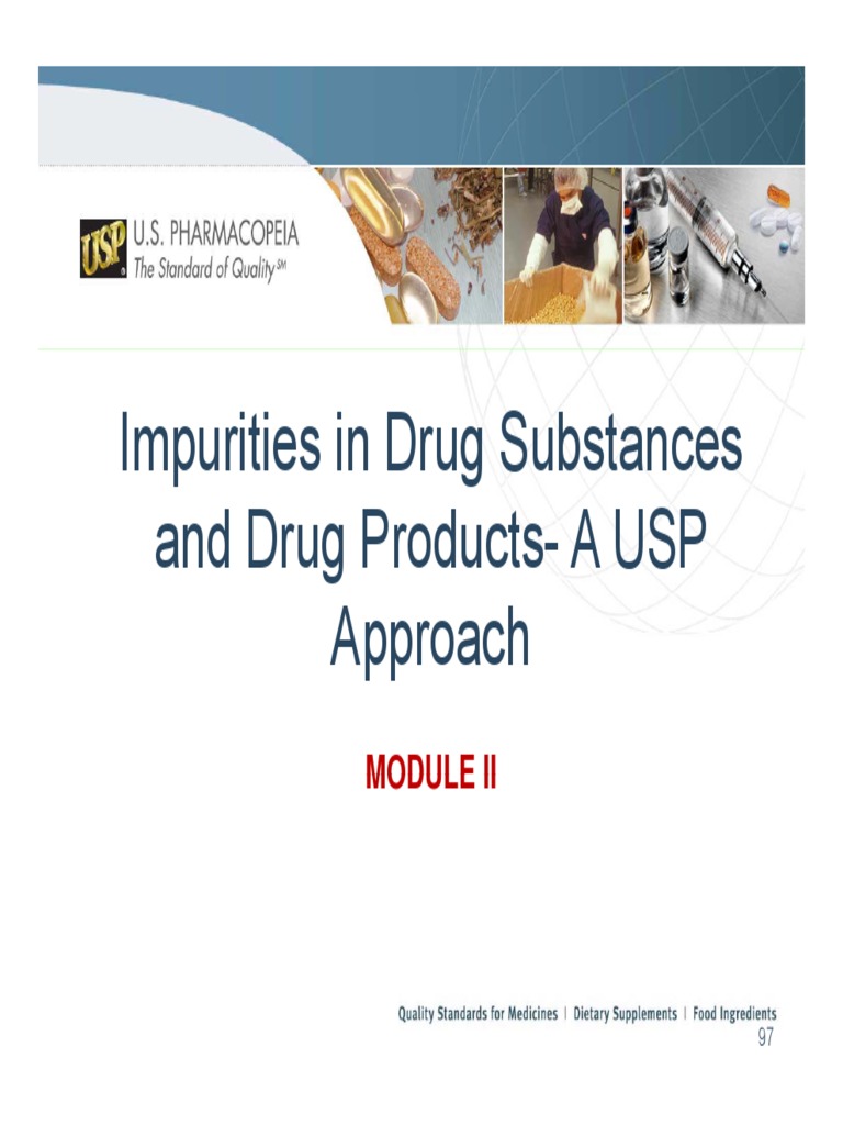 Module 2 USP Impurities - 0501 | PDF | Food And Drug Administration ...
