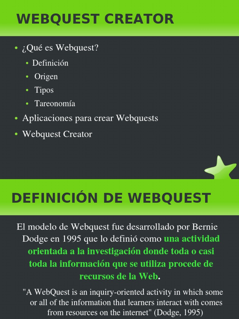Guía para Crear Webquests Efectivas | PDF | Informática | Cognición