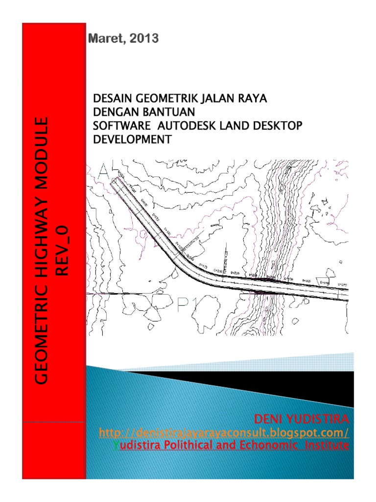 Desain Geometrik Jalan dengan Autodesk | PDF