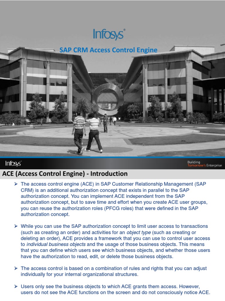 SAP CRM Access Control Engine | PDF | Customer Relationship Management ...