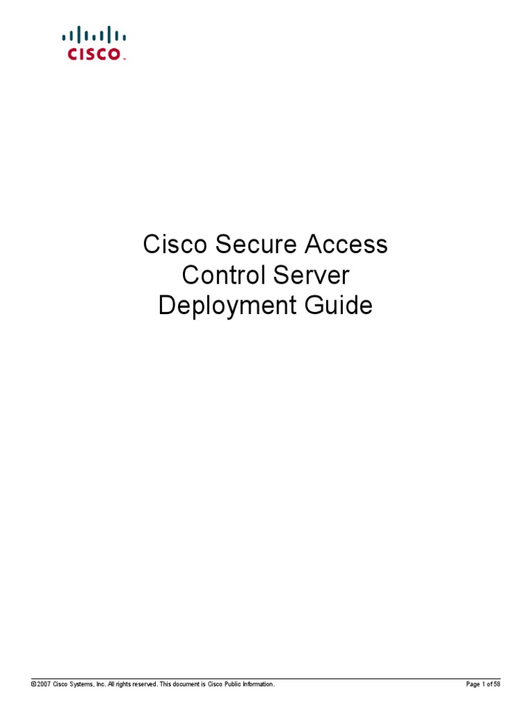 Acs Server Rsa Secureid Radius Access Control 