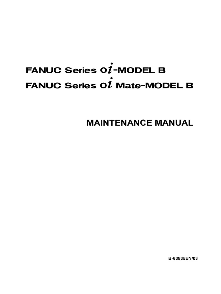 Fanuc 0i TB Manual | PDF | Parameter (Computer Programming) | Numerical Control