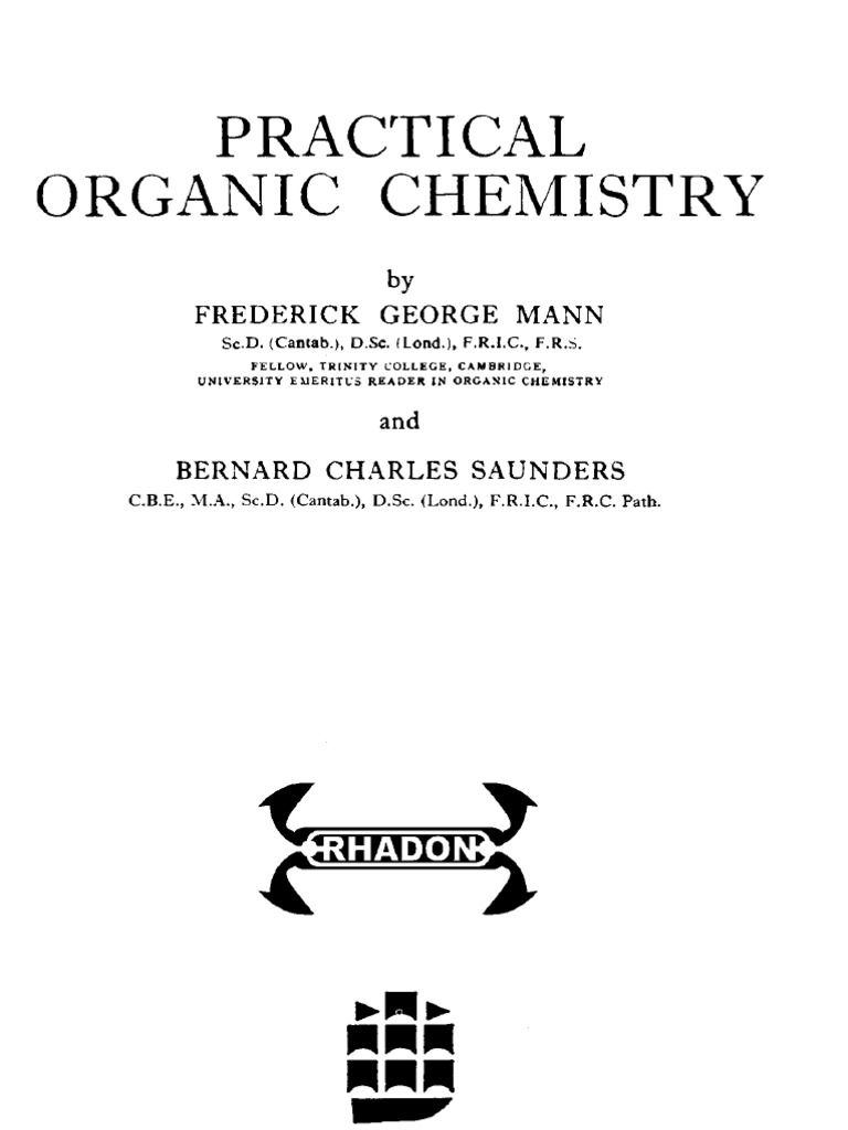 Practical Organic Chemistry | PDF | Distillation | Chemical Substances