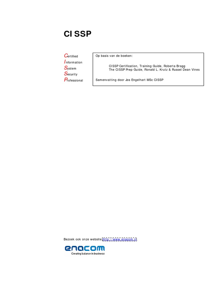 CISSP Training Guide - Robert Bragg | PDF | Computer Network | Osi Model