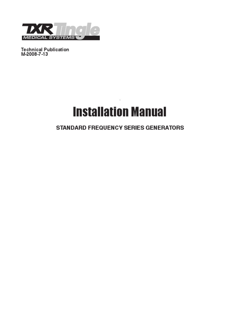 TXR 02 Installation Manual | PDF | Conector eléctrico | Cable