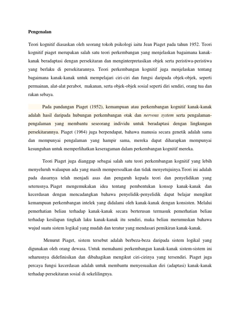 Contoh Assignment | PDF