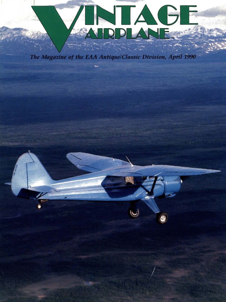 Vintage Airplane - Apr 1990 | PDF | Experimental Aircraft Association ...