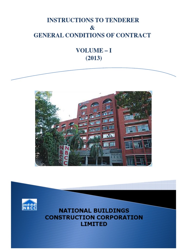 Contractor GCC 2013 | PDF | Specification (Technical Standard ...