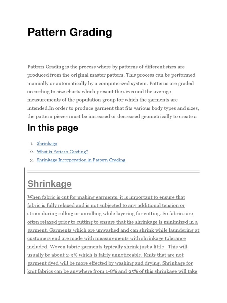 Grading | Download Free PDF | Human Appearance | Clothing