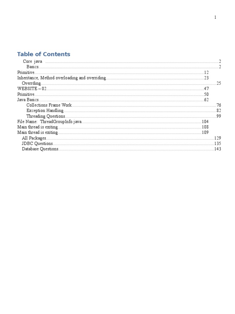 CoreJava Full | PDF