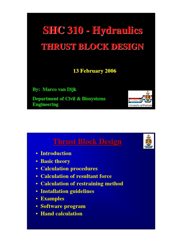 Thust Block Design | PDF