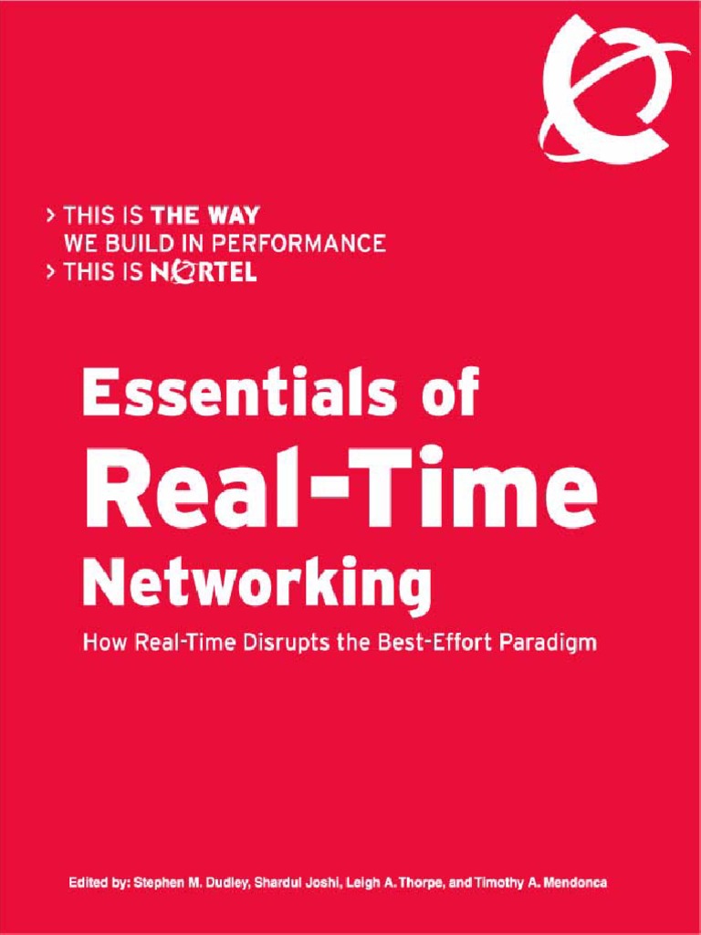 Essentials of Real Time Networking | PDF | Multiprotocol Label Switching | Networking