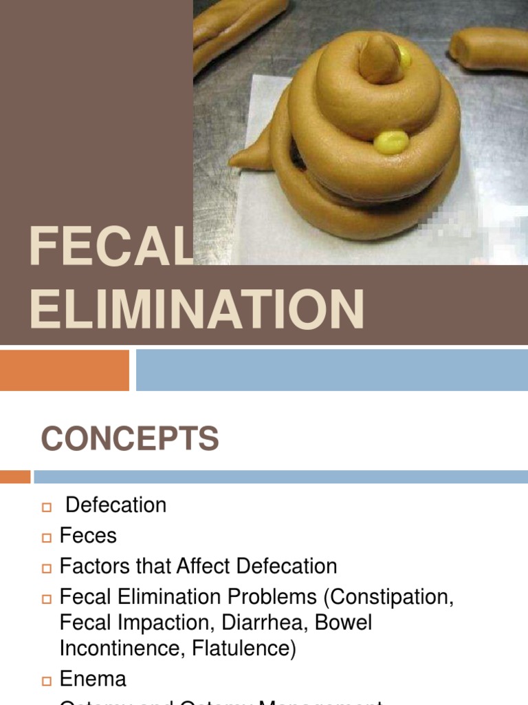 Fecal Elimination | Human Feces | Constipation