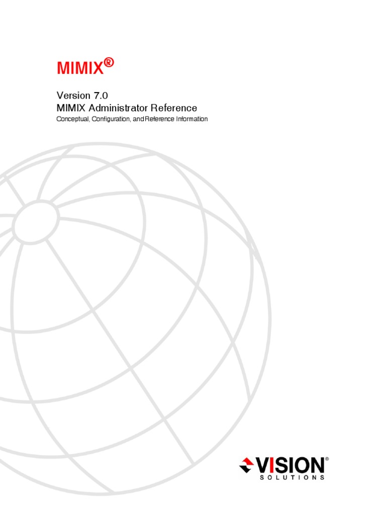 Administrator Reference | PDF | Replication (Computing) | Computer File