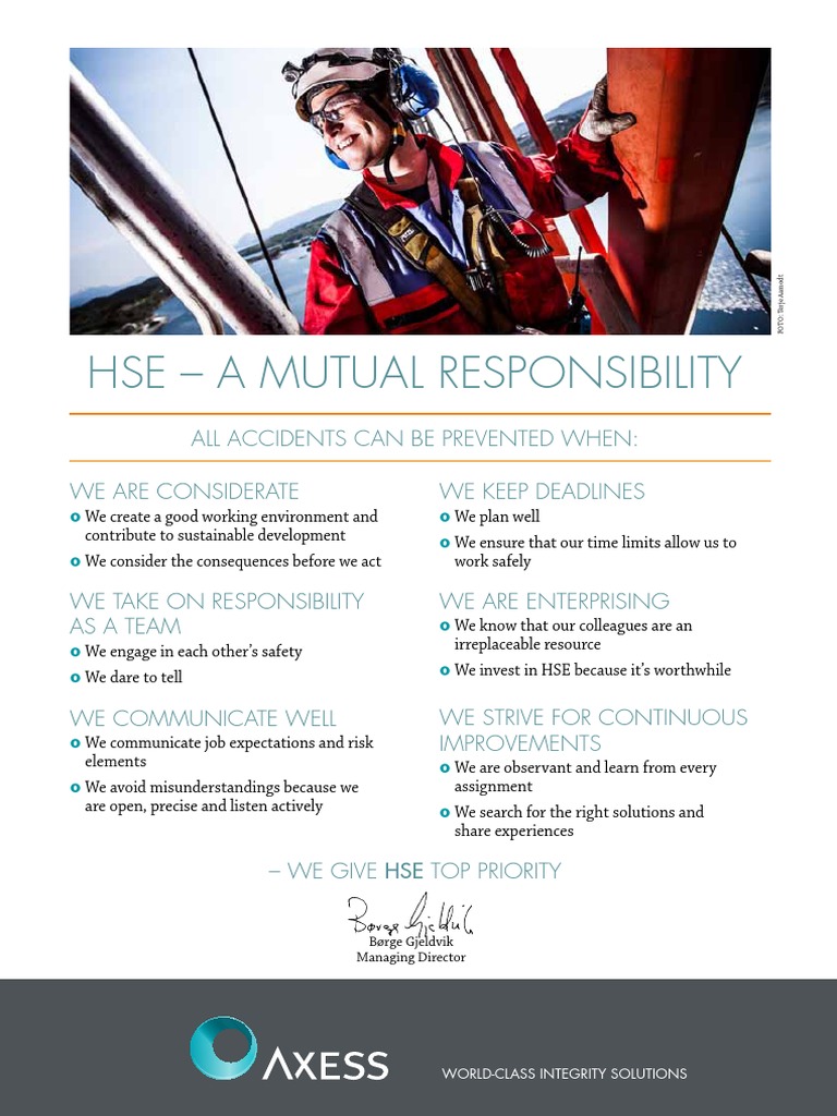 Workplace Safety Commitment | PDF