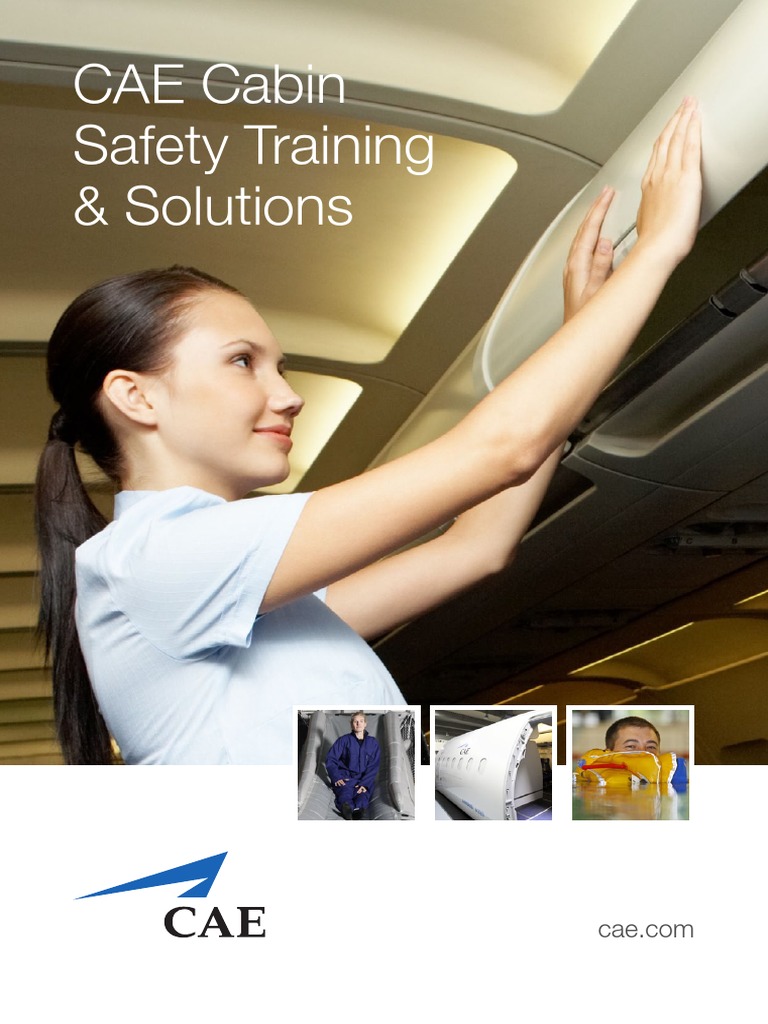 CAE Cabin Safety Training and Solutions | PDF | Flight Attendant ...