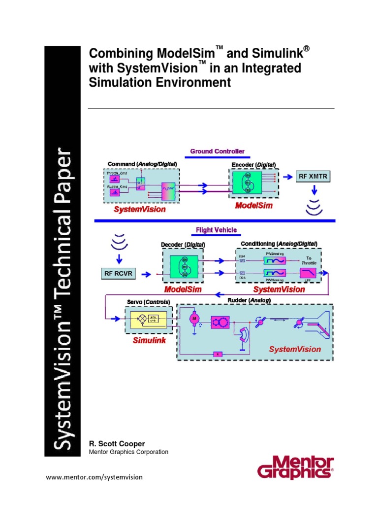 Combining ModelSim and Simulink With SystemVision in An Integrated ...