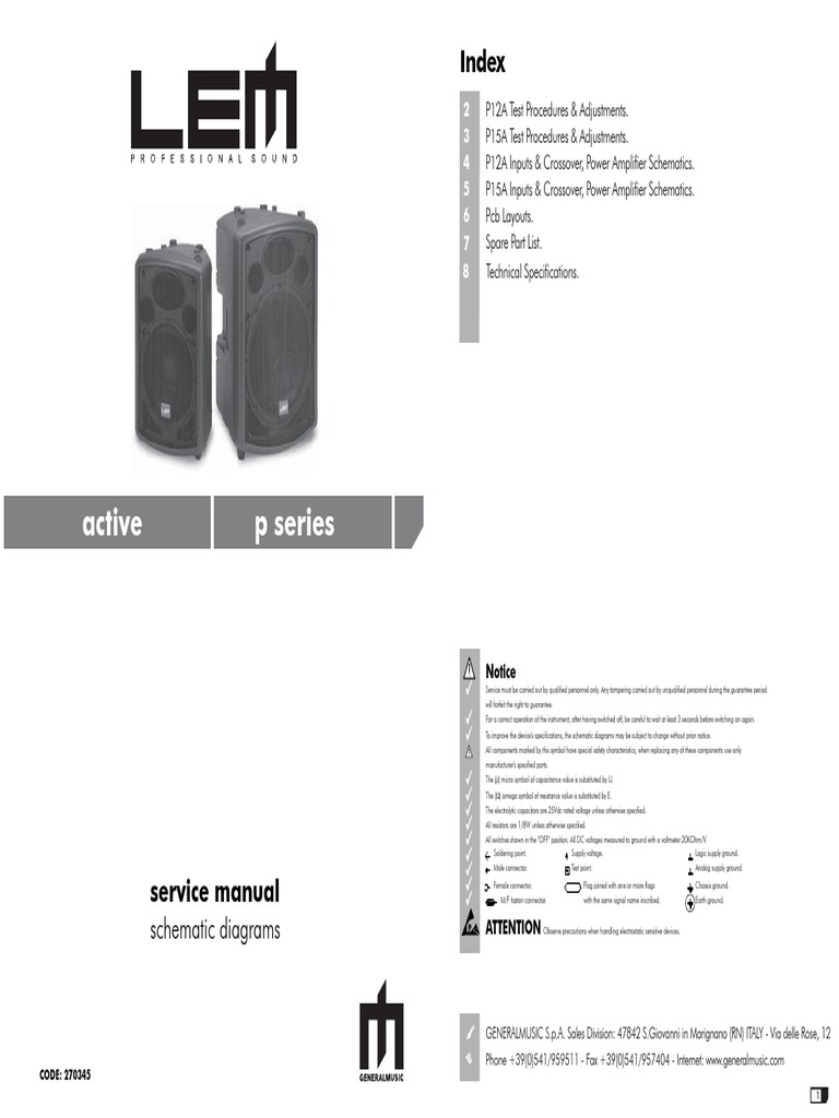 LEM Active P Series | Download Free PDF | Amplifier | Electronic Circuits