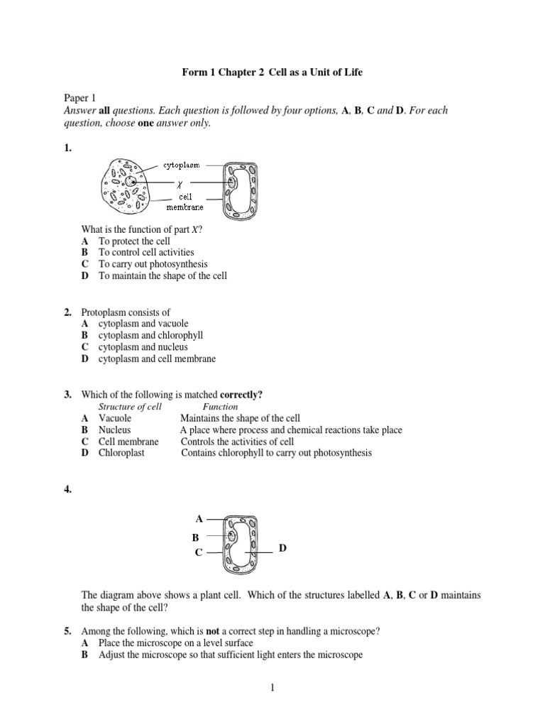 Form 1 Science Chapter 2 | PDF