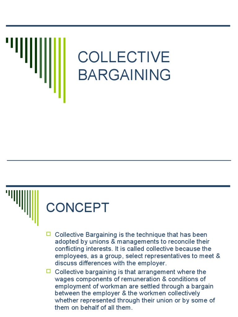 Collective Bargaining | PDF | Collective Bargaining | Negotiation