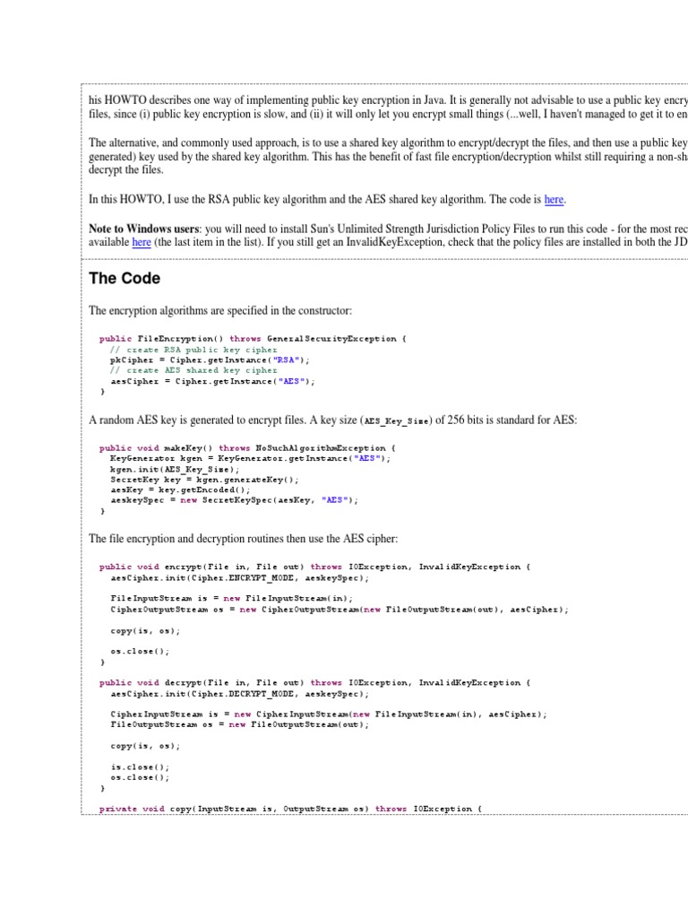 Rsa Code | PDF | Key (Cryptography) | Public Key Cryptography