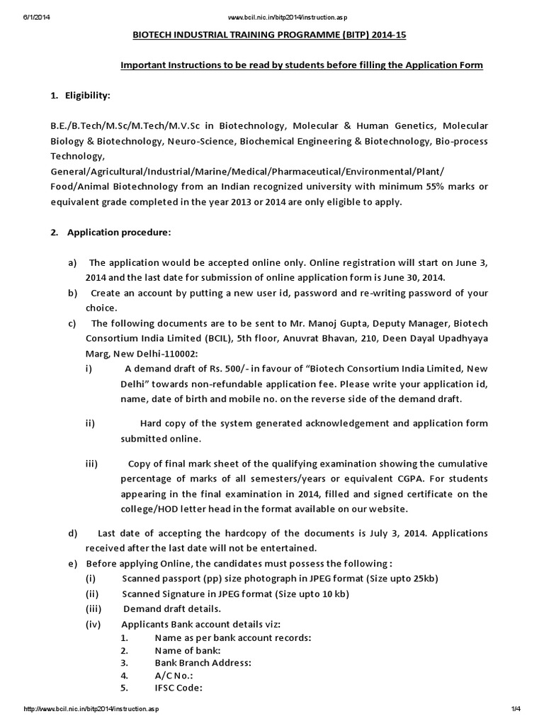 BCIL Procedure | PDF | Biotechnology | Email