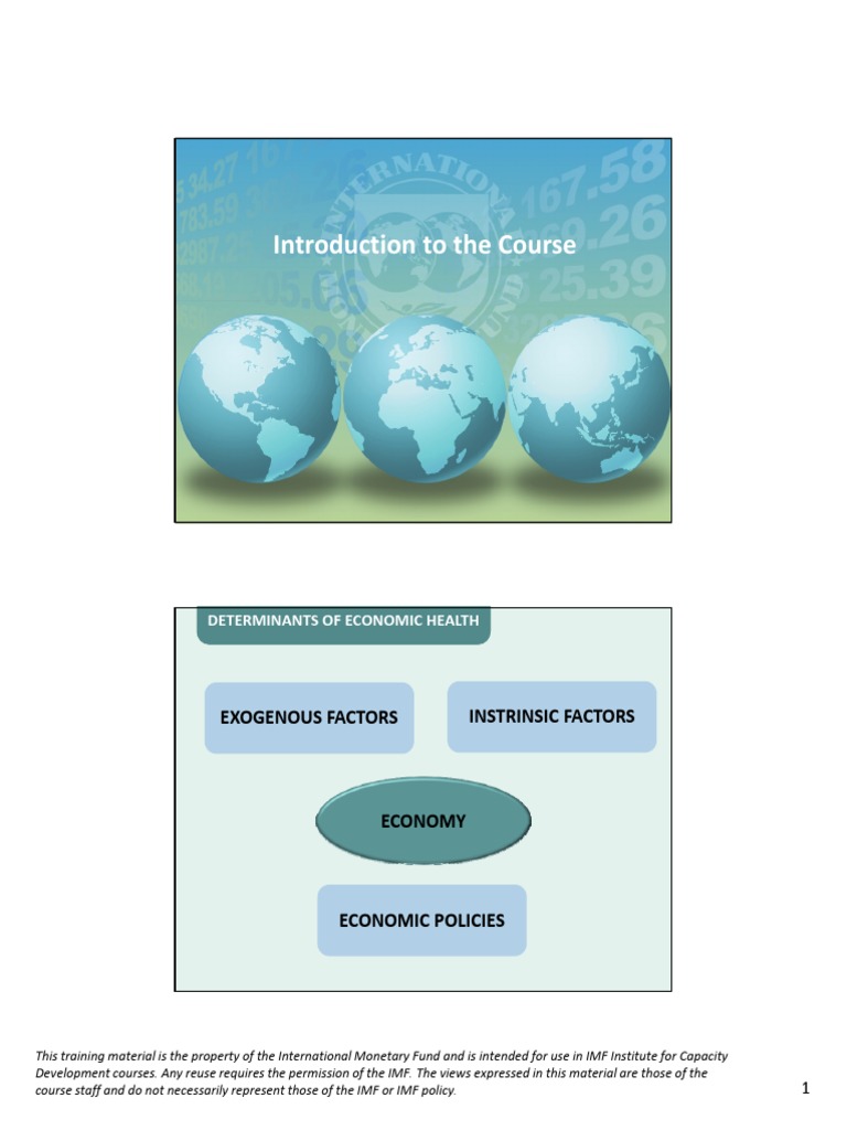 A Comprehensive Introduction to Financial Programming and Macroeconomic ...
