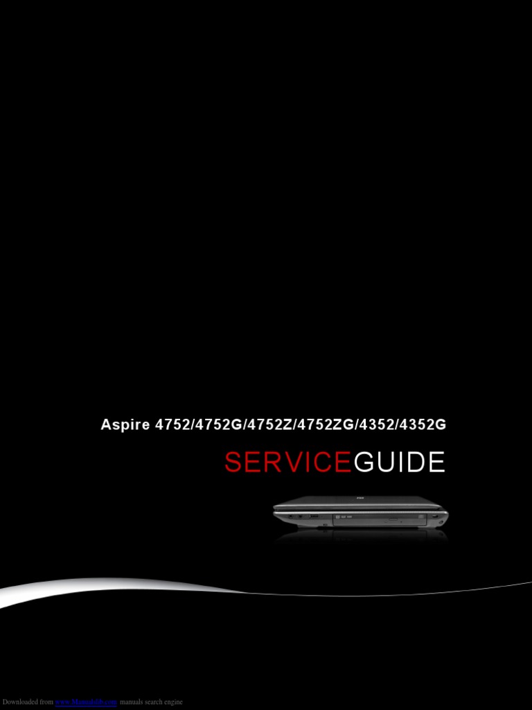 Aspire 4352 | PDF | Computer Keyboard | Dvd