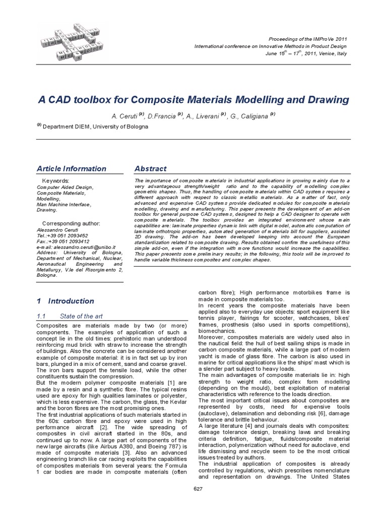 Analysis of Composite Materials | PDF