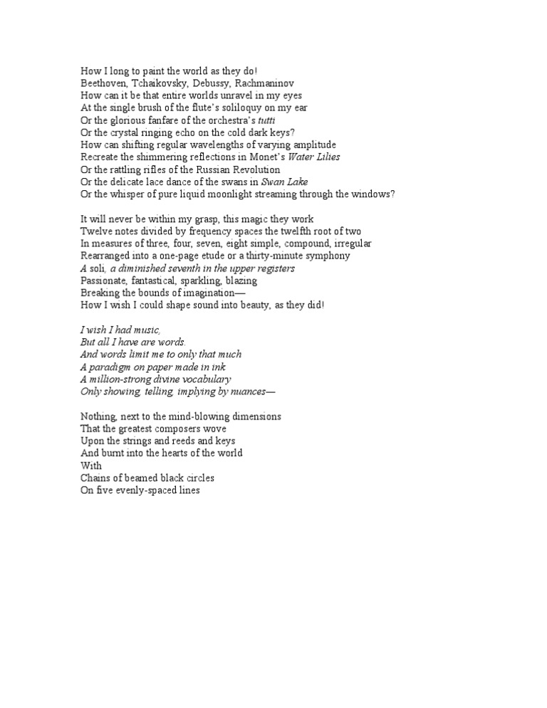 Music Thing | PDF | Classics