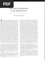 Clavi and Non-Clavi Definitions of Various Bands On Roman Textiles ...