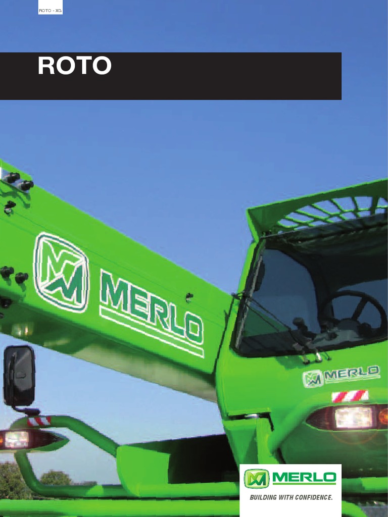 Merlo ROTO Brochure | PDF | Transmission (Mechanics) | Steering