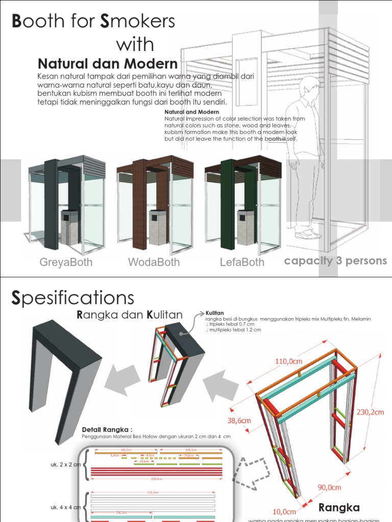 Smoking Booth Design | PDF