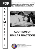 Adding Similar Fractions Lesson PLan | PDF | Fraction (Mathematics ...