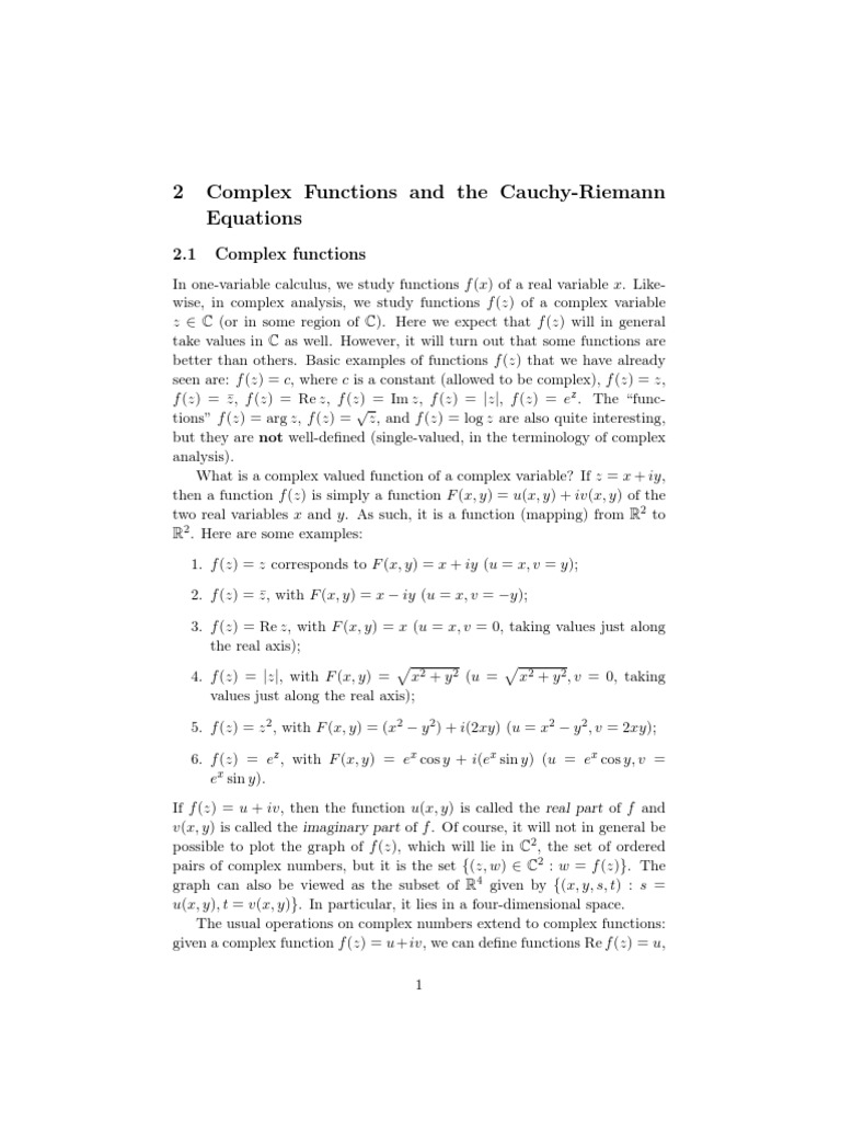 Complex Analysis | PDF