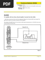 Allison 1000 Clutch Application Chart | PDF