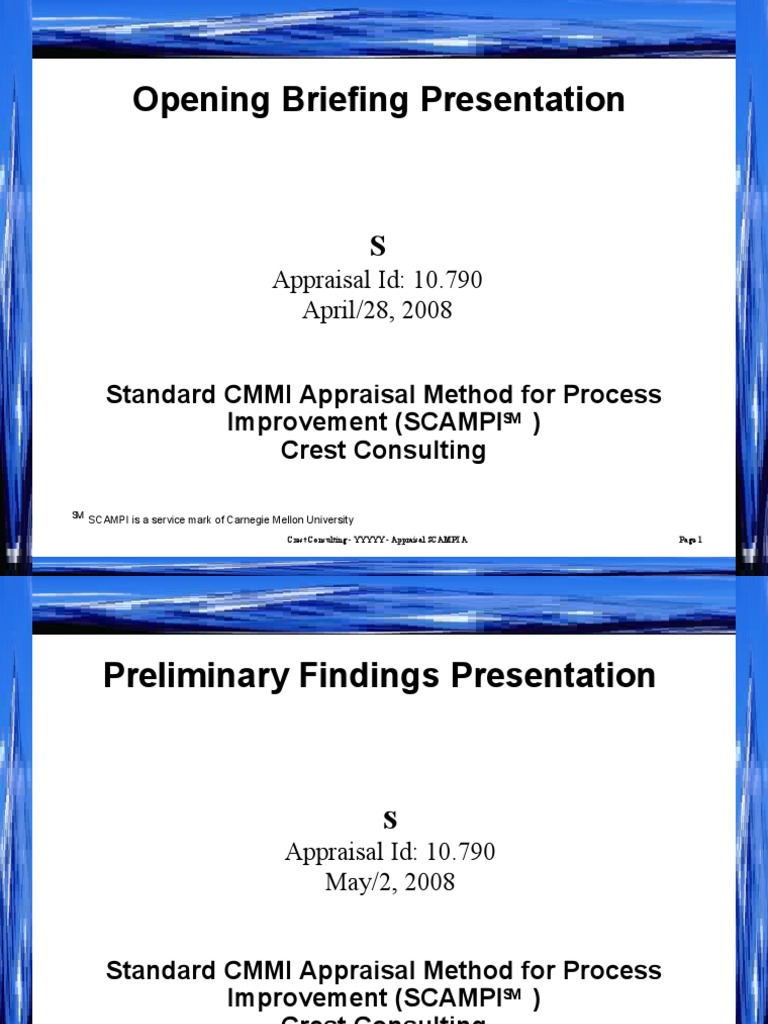 Appraisal Presentation - Template v9 ML3 | PDF | Systems Engineering ...