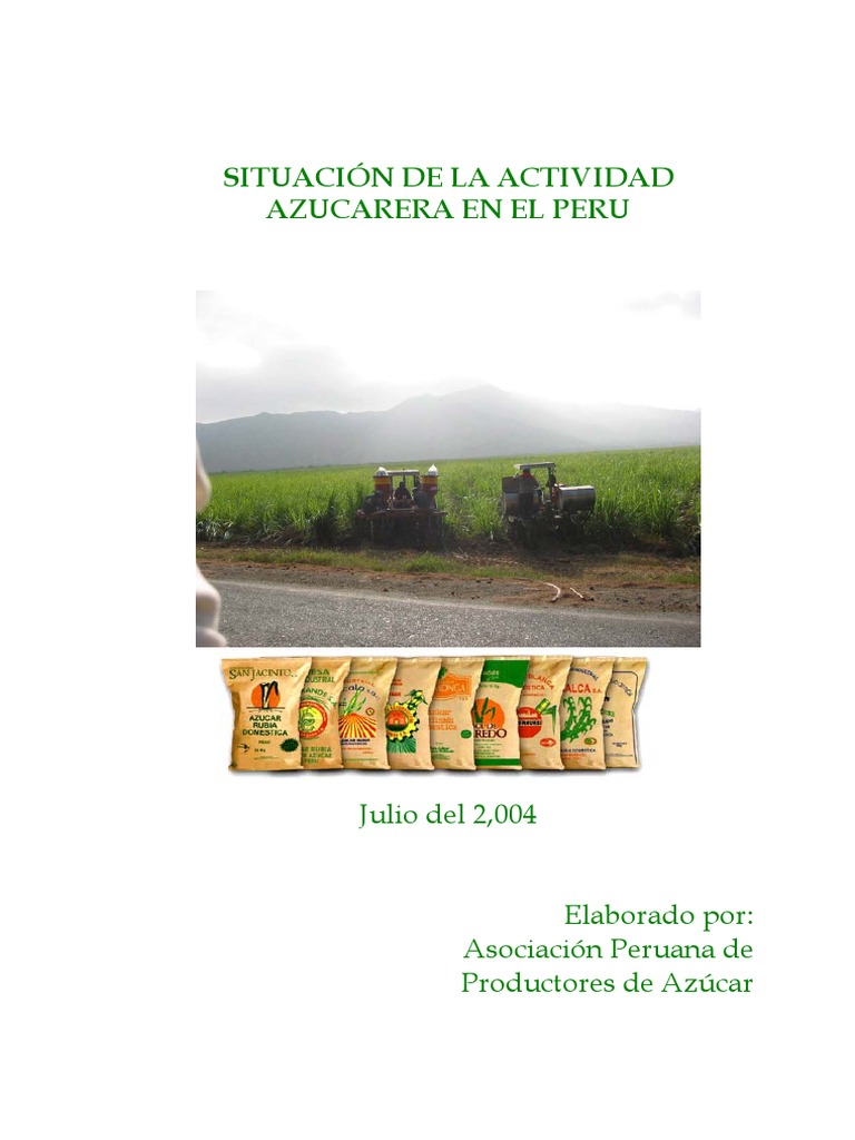 Industria Azucarera en Perú 1996-2003 | PDF | Tecnología