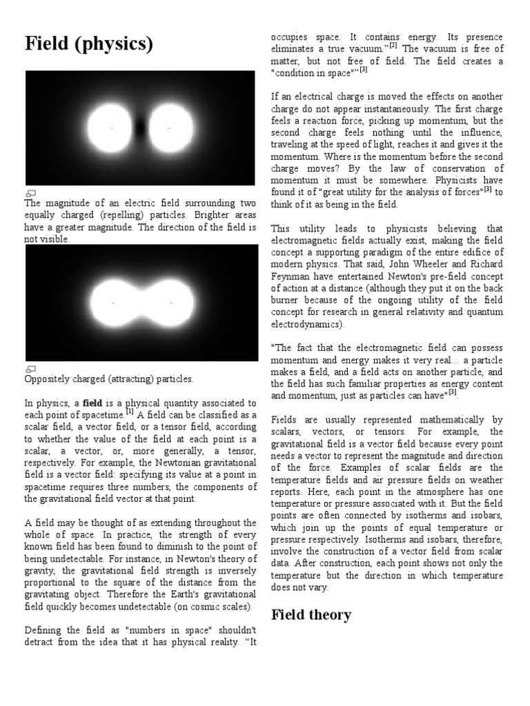 Fieldphy | PDF | Field (Physics) | Quantum Field Theory