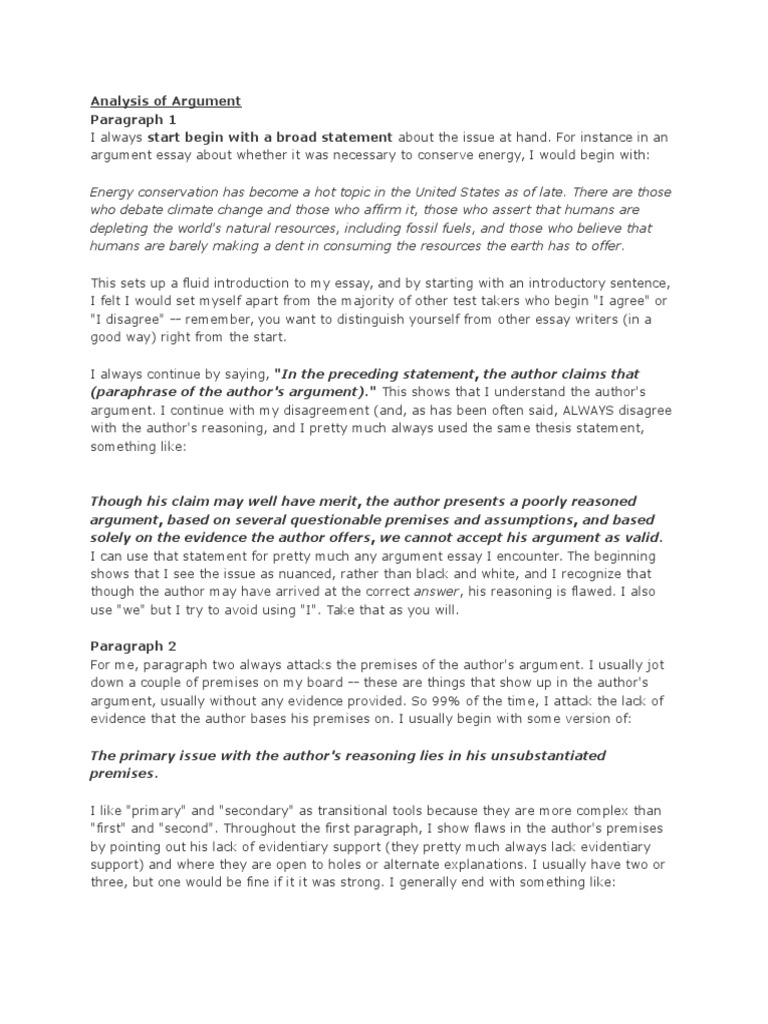 Awa Template | PDF | Validity | Argument