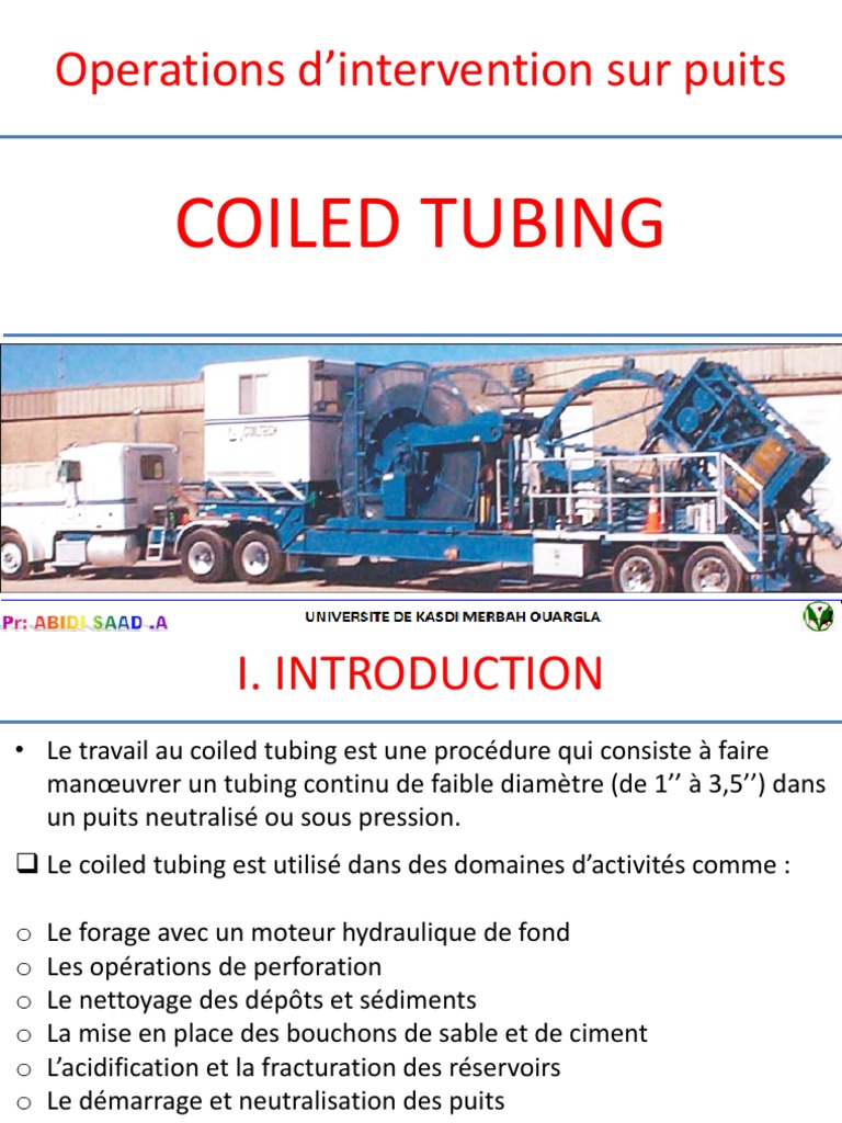 Coiled Tubing | PDF | Piston | Machine