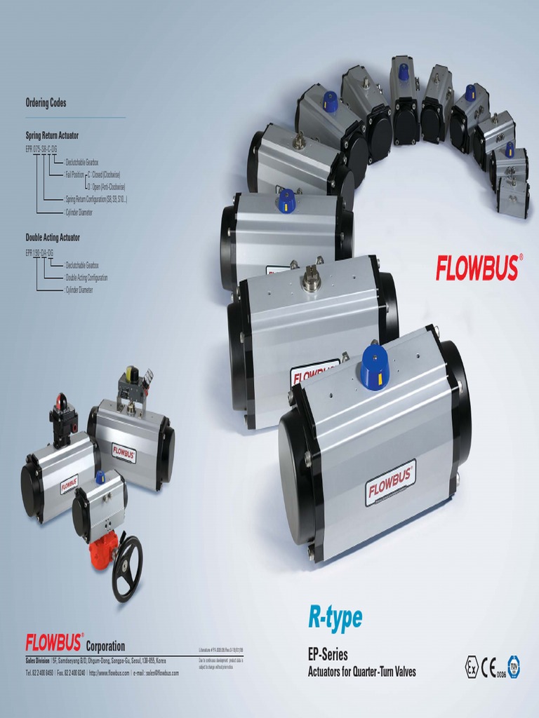 EPR Series | PDF | Actuator | Valve