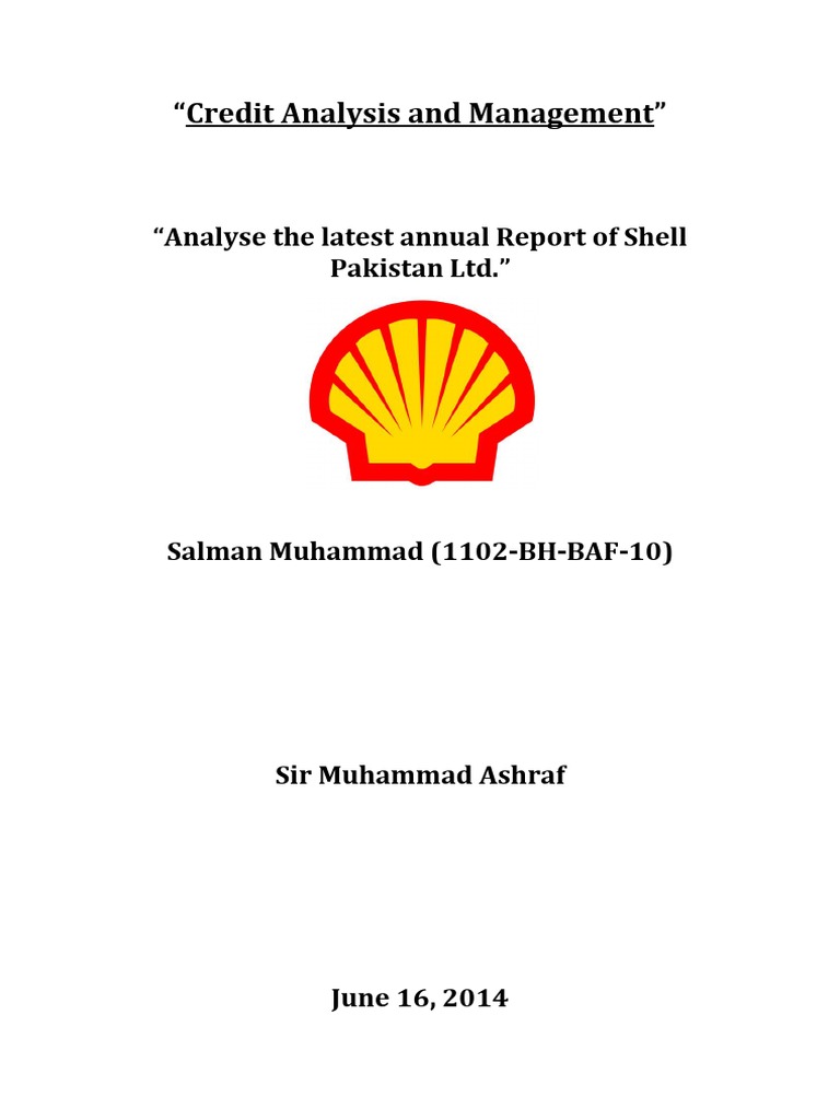 Financial Analysis Shell Pakistan | PDF | Dividend | Debt