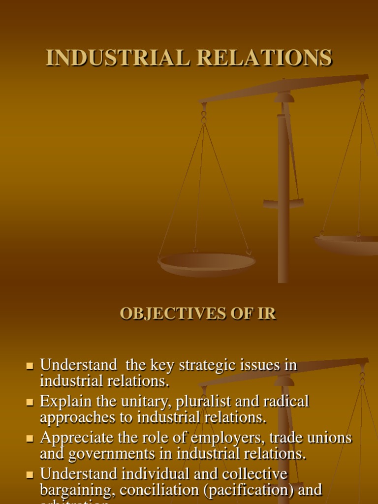 Industrial Relations | PDF | Industrial Relations | Trade Union