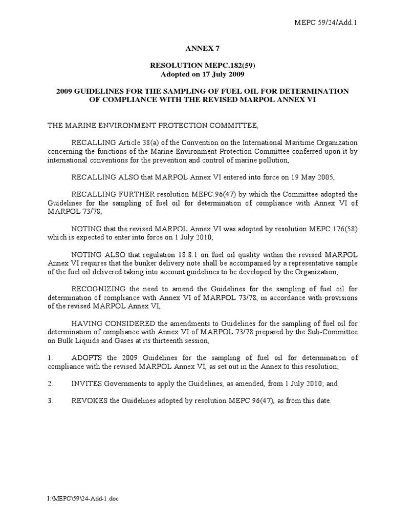 Bunker Sample | PDF | Fuel Oil | Energy And Resource