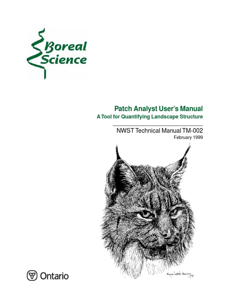 Patch Analyst Manual | PDF | Zip (File Format) | Spatial Analysis